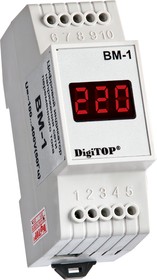 Вольтметр Вм-3 (red) DigiTOP на Лесоторговой в Орле по цене: 5 950